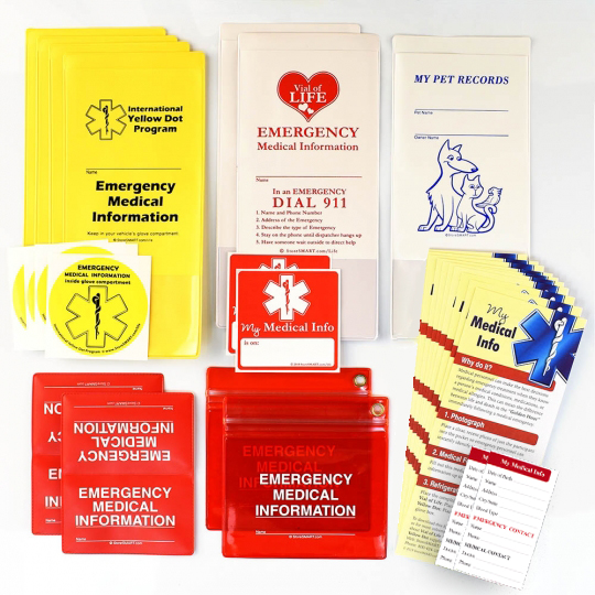StoreSMART: Emergency Medical Information Family Variety Pack