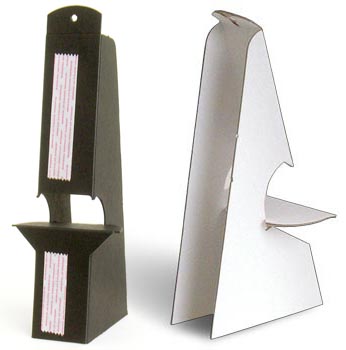 StoreSMART: Easel Backs - 8" Double Wing